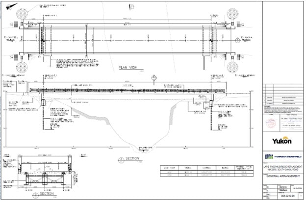 Lapie River Bridge Support - Challenger Geomatics