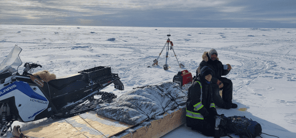 Land Surveying in the Arctic - Challenger Geomatics